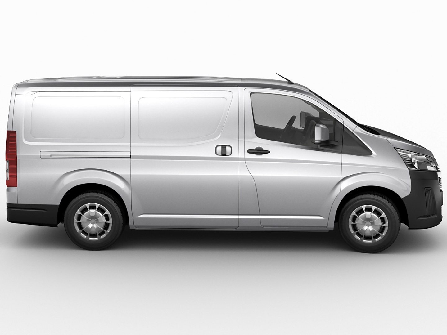Toyota Hiace Van Model - TurboSquid 1425726