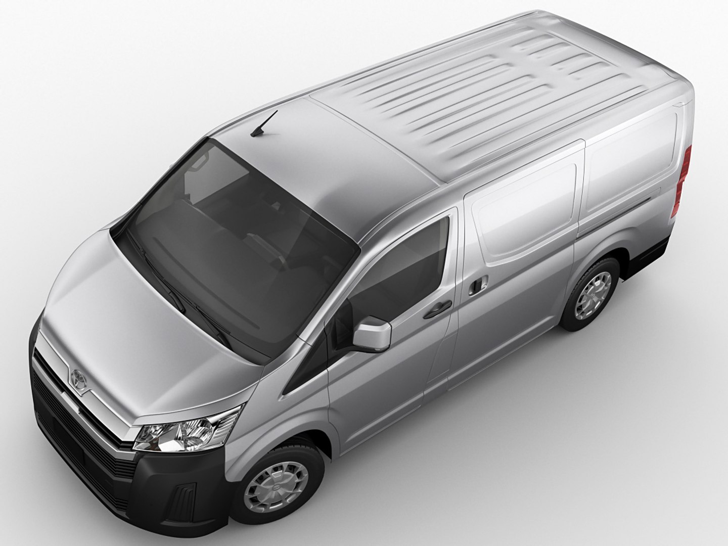 Toyota Hiace Van Model - TurboSquid 1425726