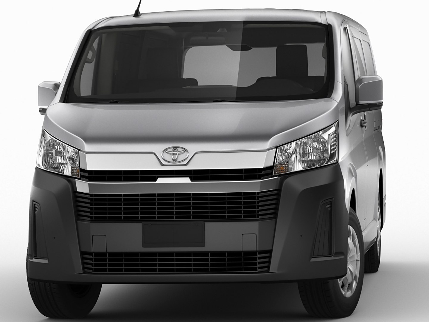 Toyota Hiace Van Model - TurboSquid 1425726