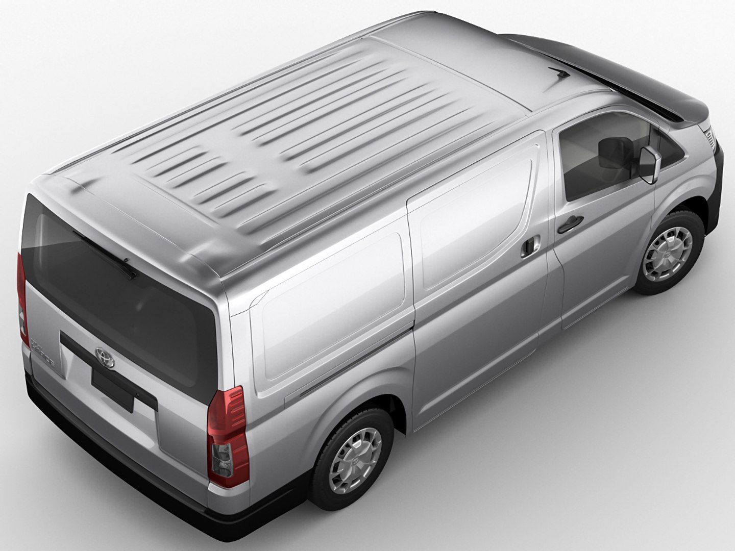 Toyota Hiace Van Model - TurboSquid 1425726