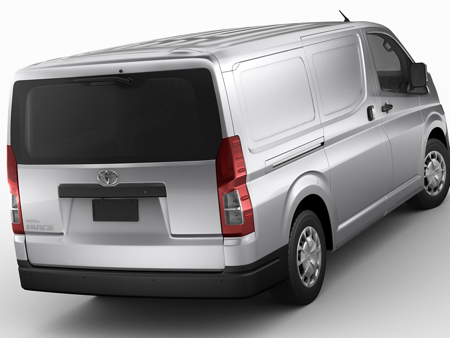 Toyota Hiace Van Model - TurboSquid 1425726