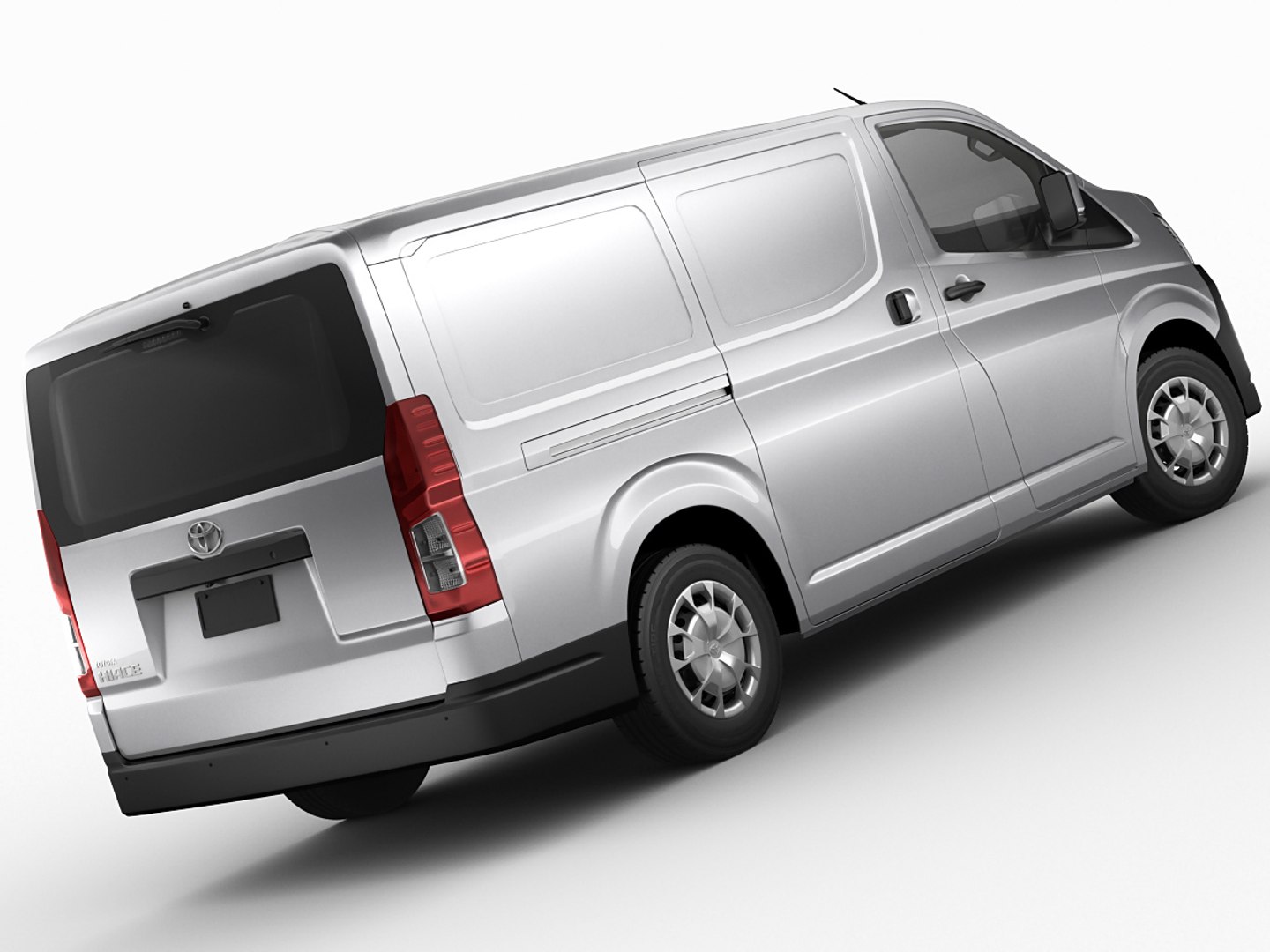 Toyota Hiace Van Model - TurboSquid 1425726