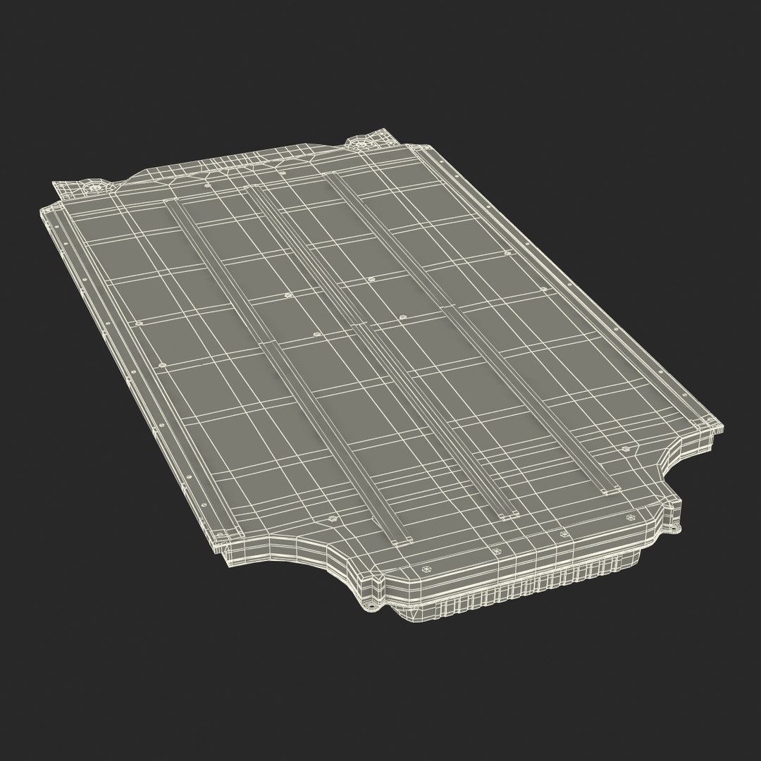 3d Model Tesla S Battery Pack