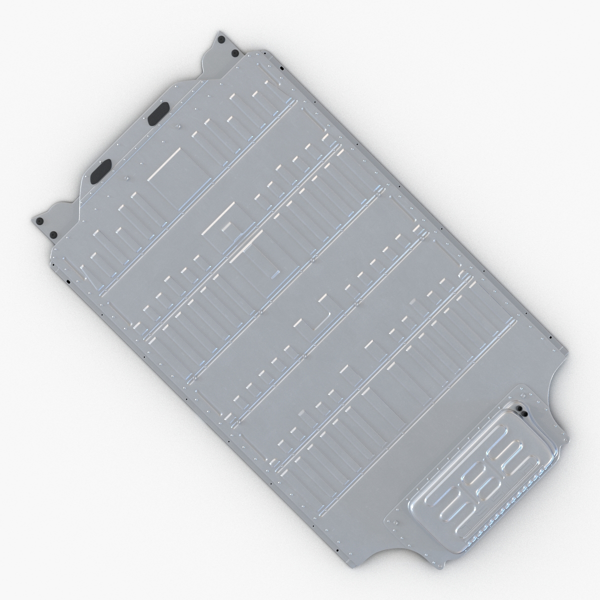 3d model tesla s battery pack