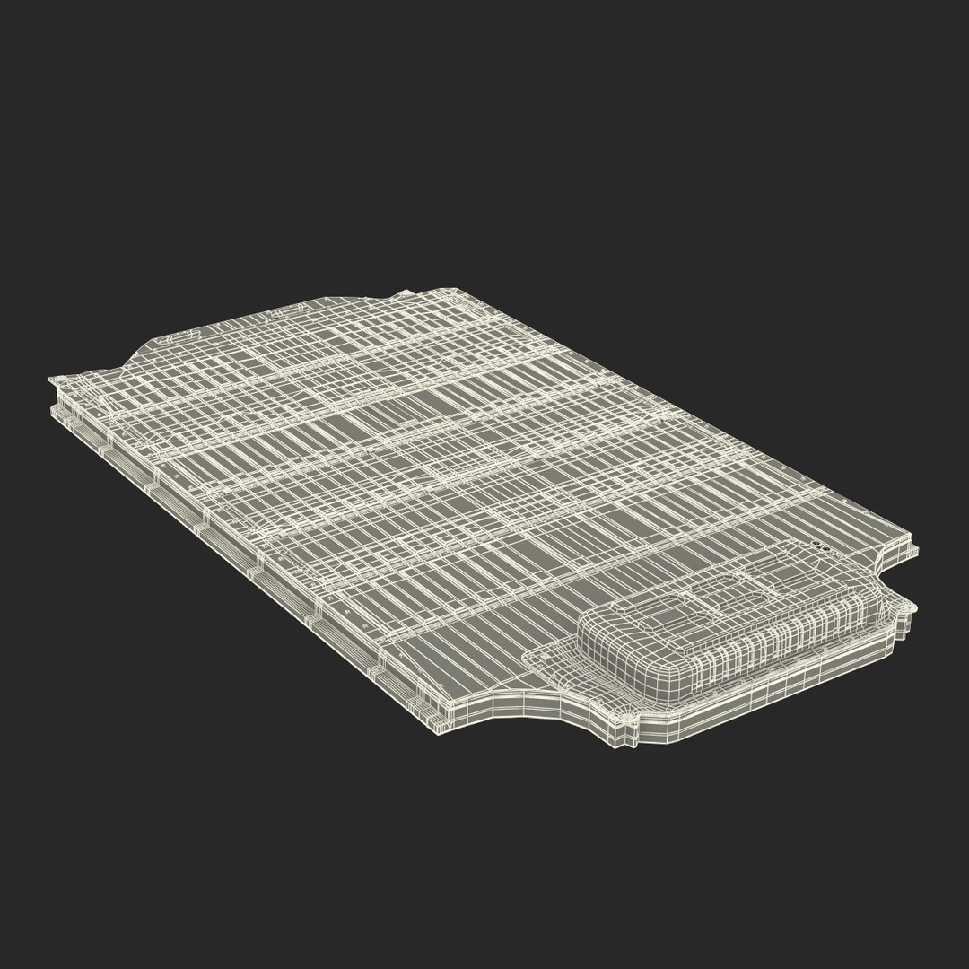 3d Model Tesla S Battery Pack