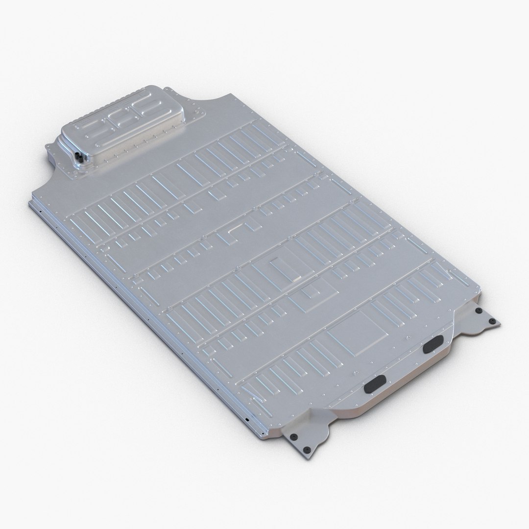 3d model tesla s battery pack