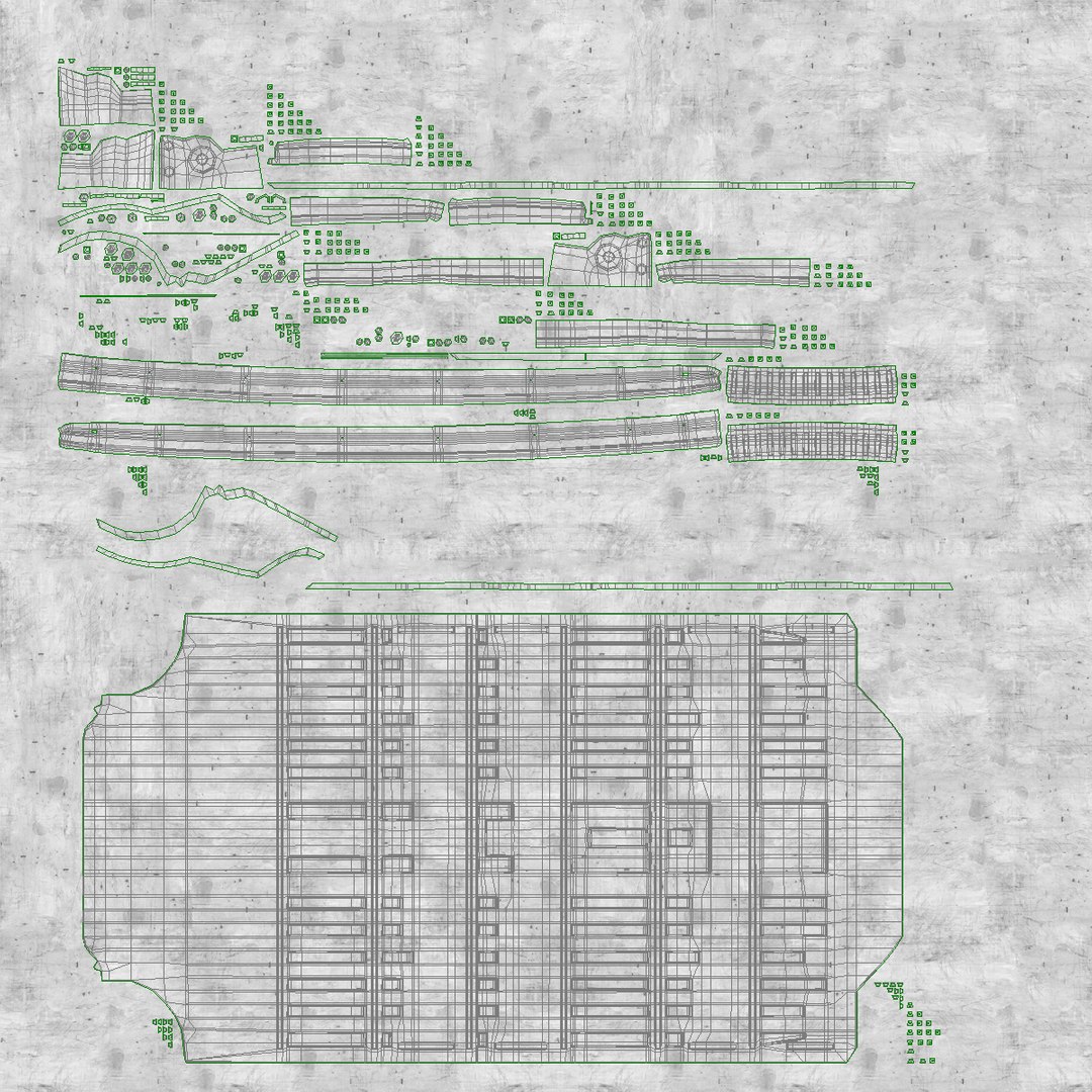 3d model tesla s battery pack