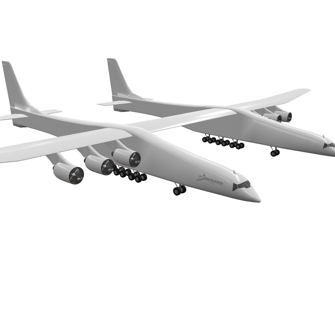 Stratolaunch chassis 3D - TurboSquid 1488297