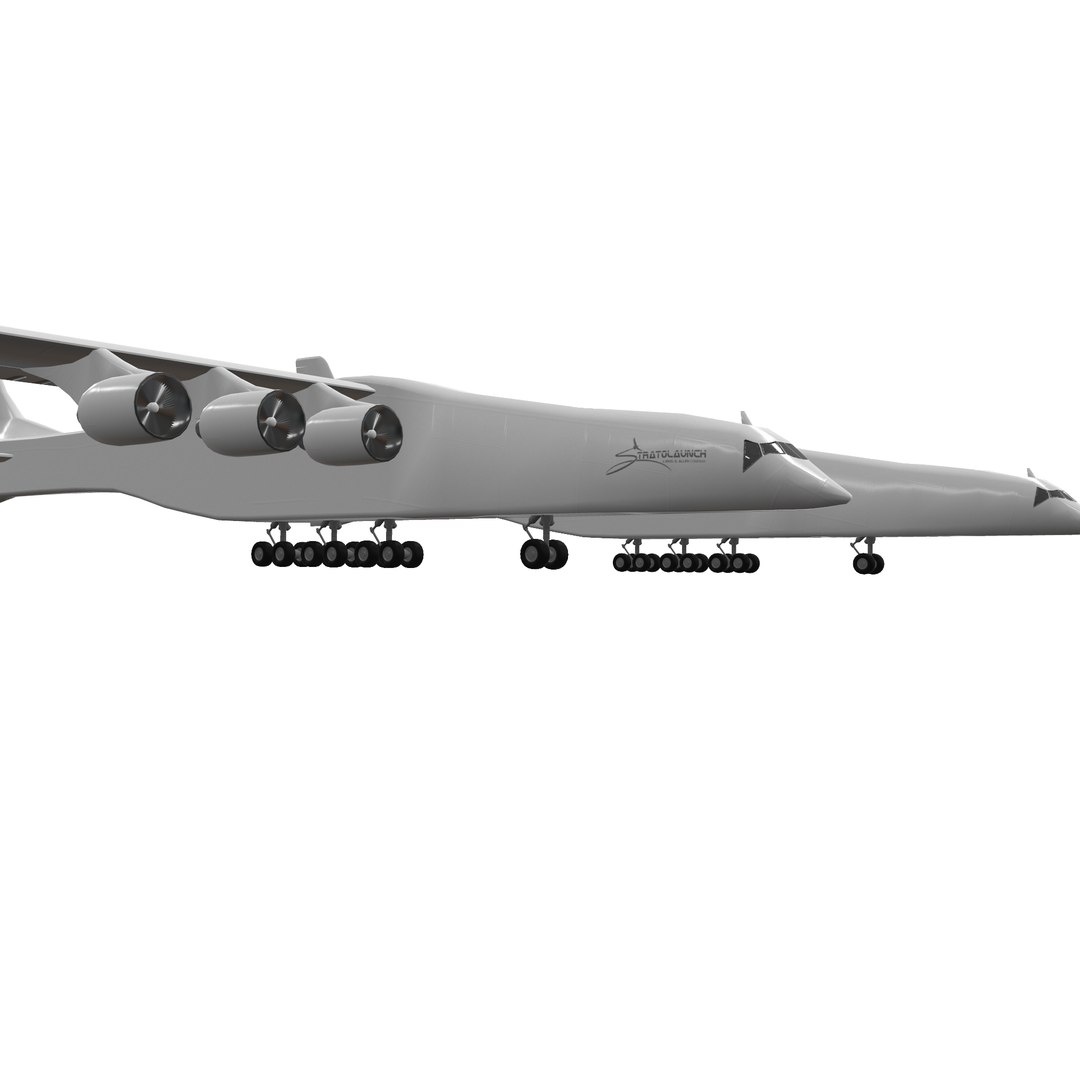 Stratolaunch chassis 3D - TurboSquid 1488297