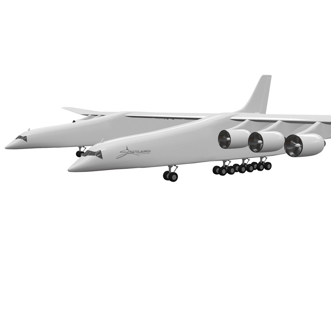 Stratolaunch chassis 3D - TurboSquid 1488297