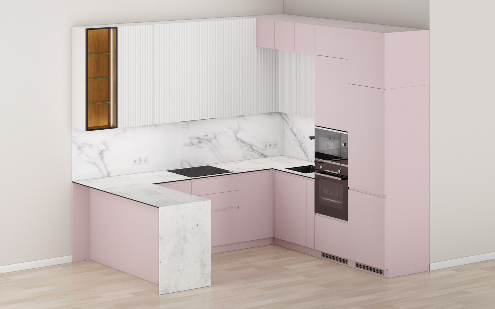 Kitchen Set 2 3D - TurboSquid 2185468