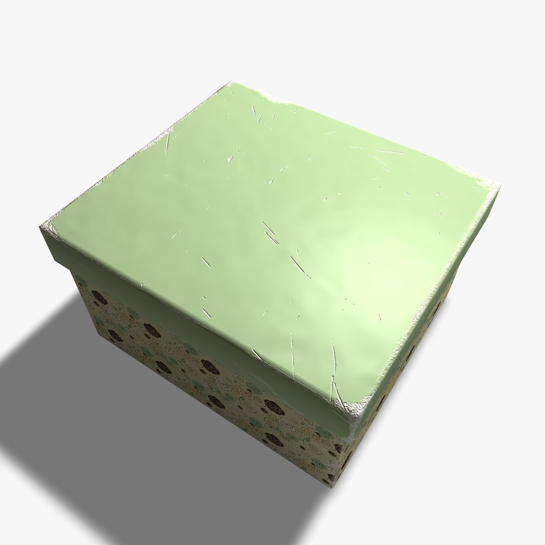 3d Damaged Box