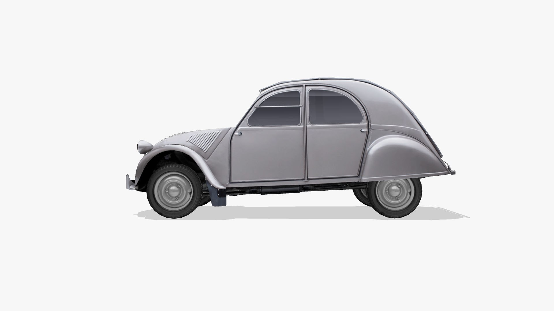 3D Citroen 2CV A 1950 Model - TurboSquid 2310571