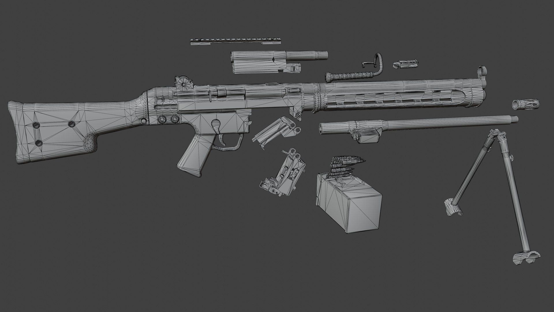 HK 23E 3D Model - TurboSquid 2038474