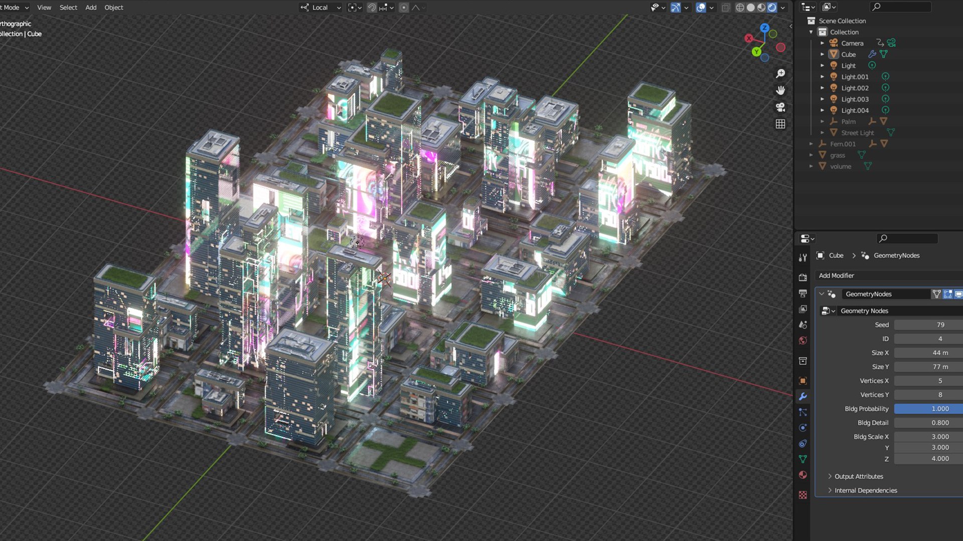 Sci Fi City Cityscape Building Skyscraper 3D Model - TurboSquid 2109297