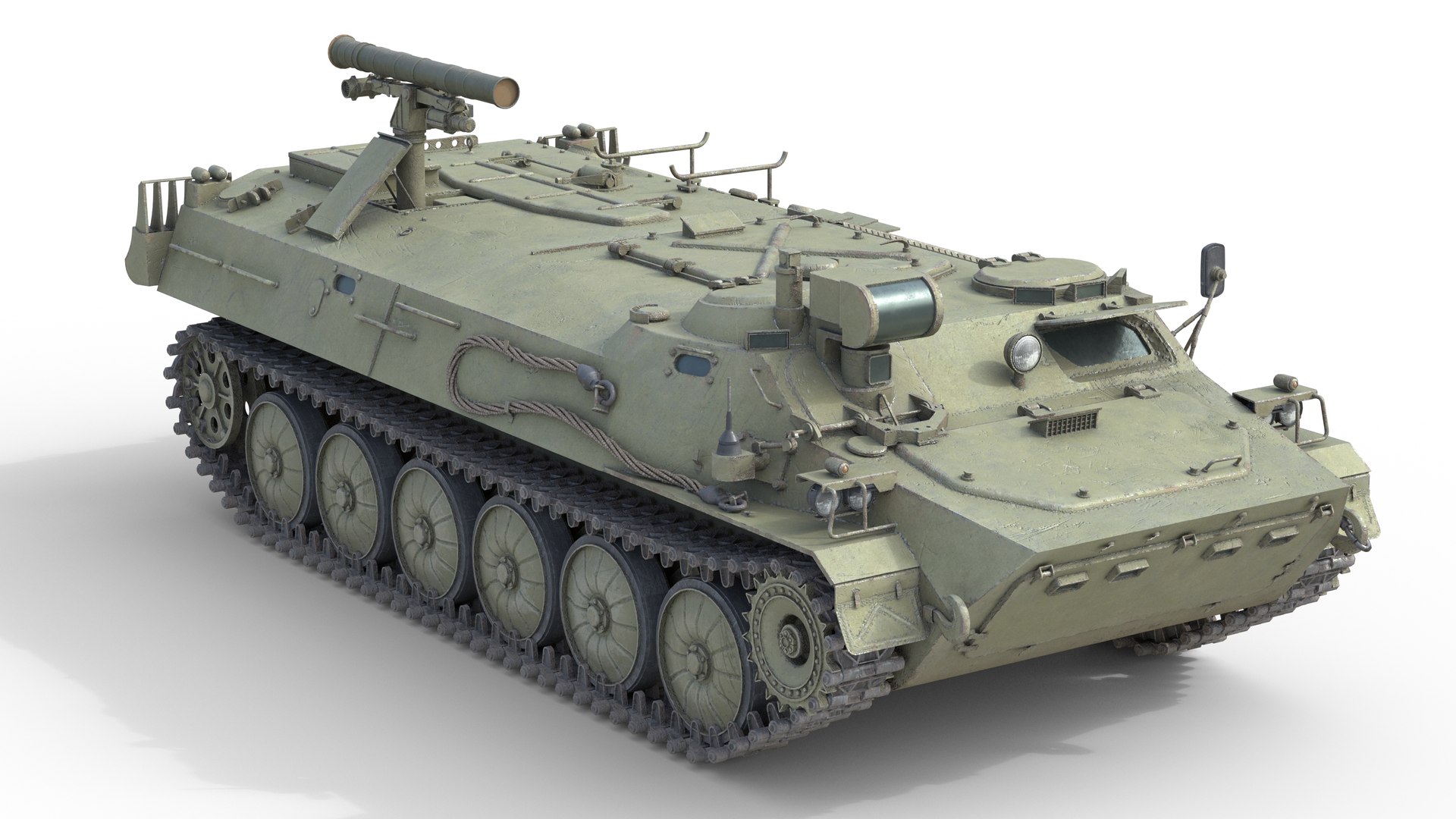 3D 9K114 Shturm Saclos Soviet Anti Tank Missile - TurboSquid 2317543