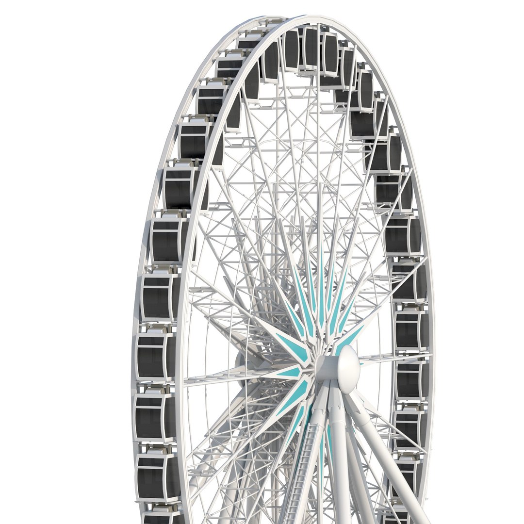 3D Sky Wheel Model - TurboSquid 2275250