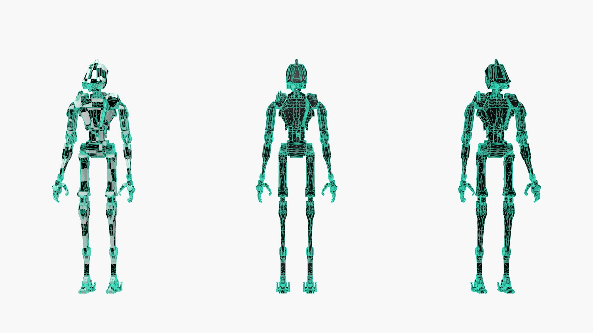 3D Assassin Droid Model - TurboSquid 1901778