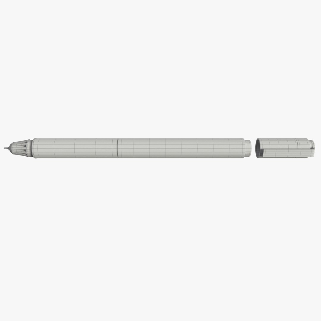 3D Finetip Pen Model - TurboSquid 2045859
