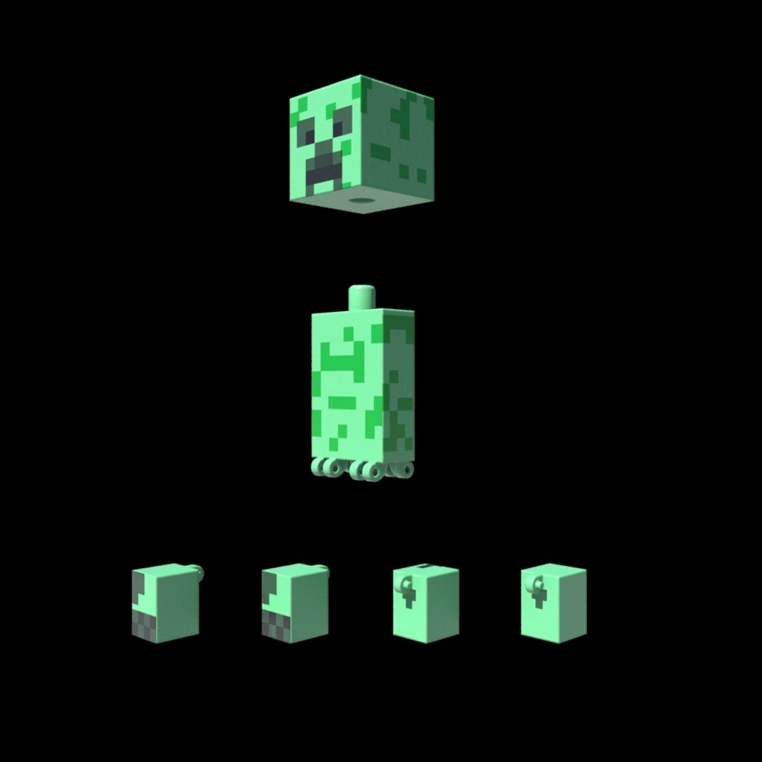 Creeper 3D Model - TurboSquid 1504434