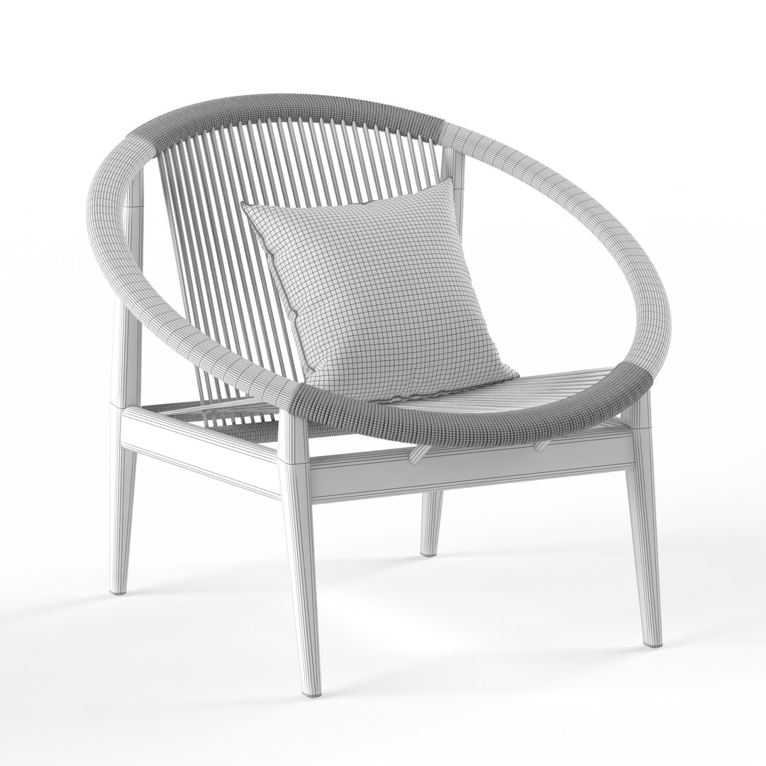 3D Frida Lounge Model - TurboSquid 1696038