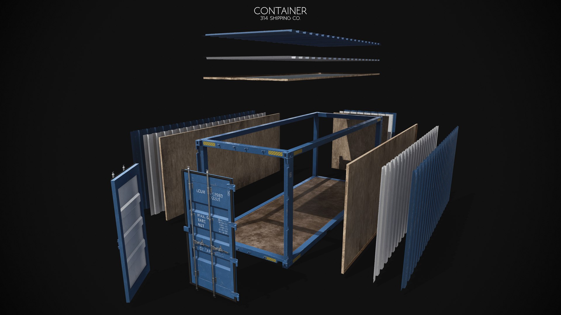 Extreme Modular Container 3D Model - TurboSquid 2060009