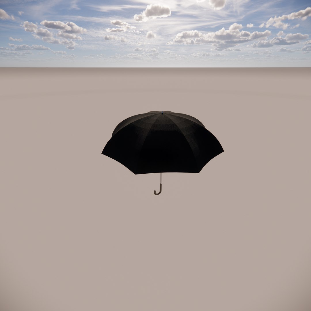 3D Model Low Poly Umbrella - TurboSquid 2052952