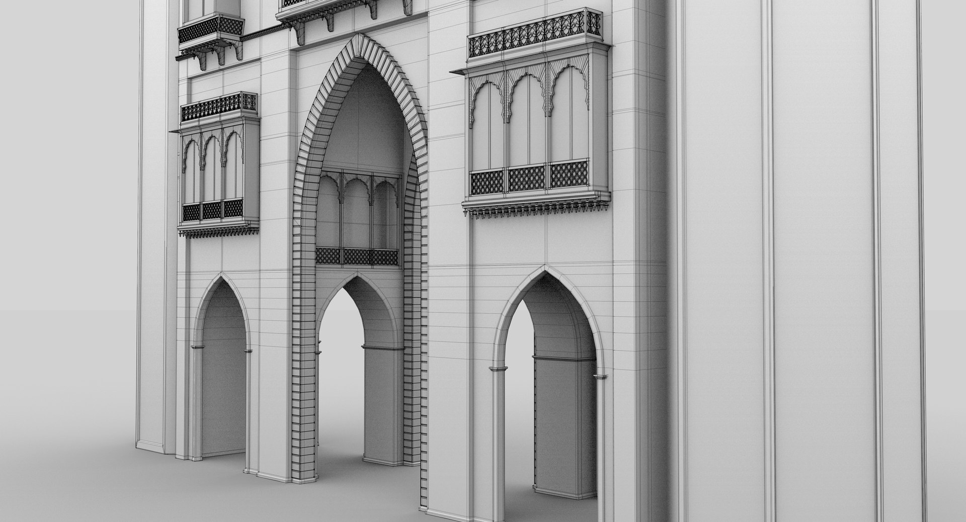 3D Ancient Gate - TurboSquid 1252305