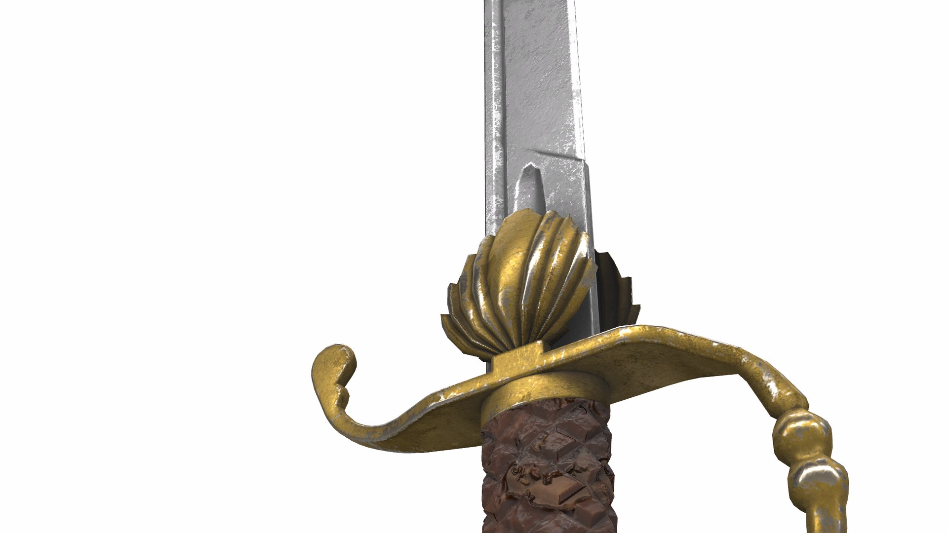 Sword Hunting 01 3D Model - TurboSquid 2373885