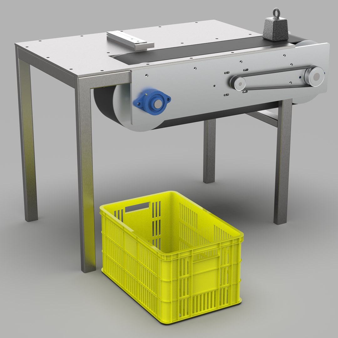 Basket Test Machine V2 3D model - TurboSquid 1890604