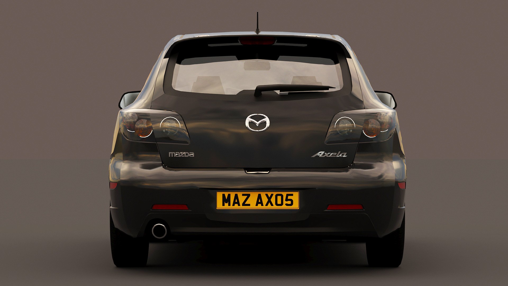 Mazda axela sport 2005 3D model - TurboSquid 2157796