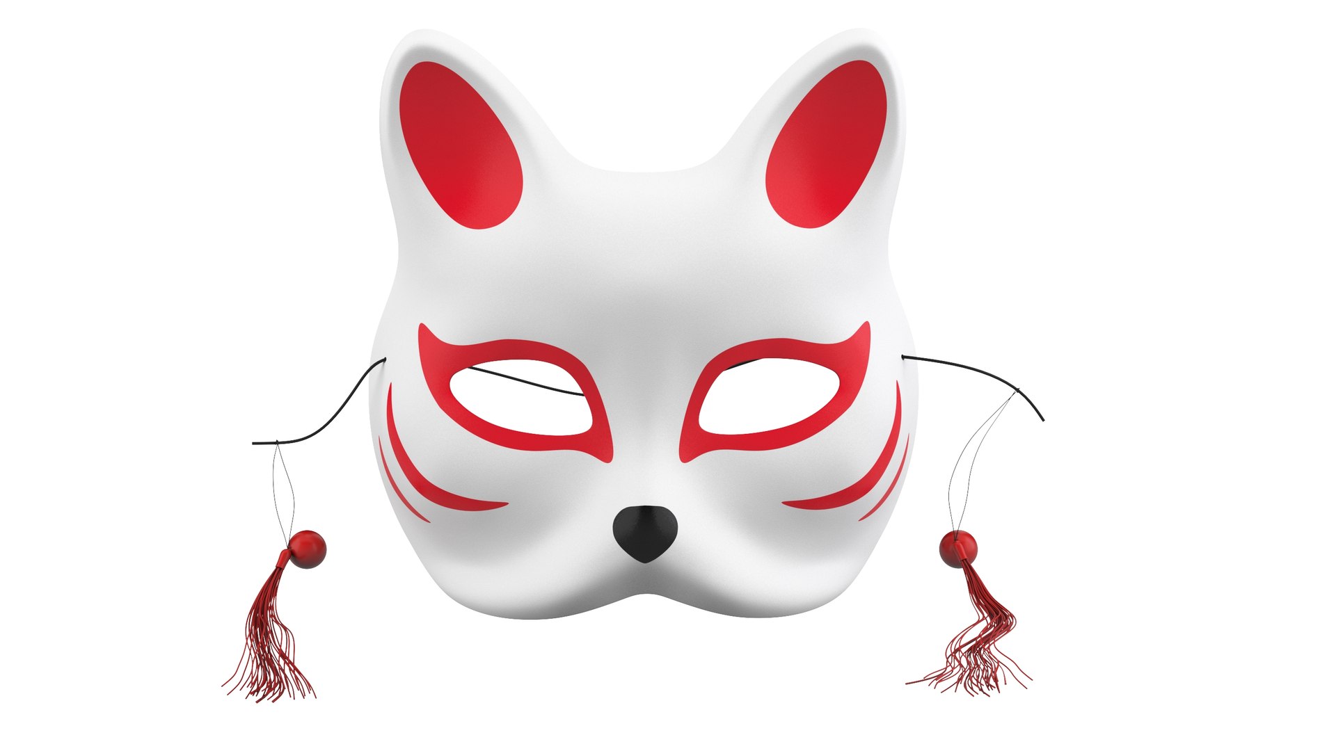 Japanese Mask 3D Model - TurboSquid 1971801