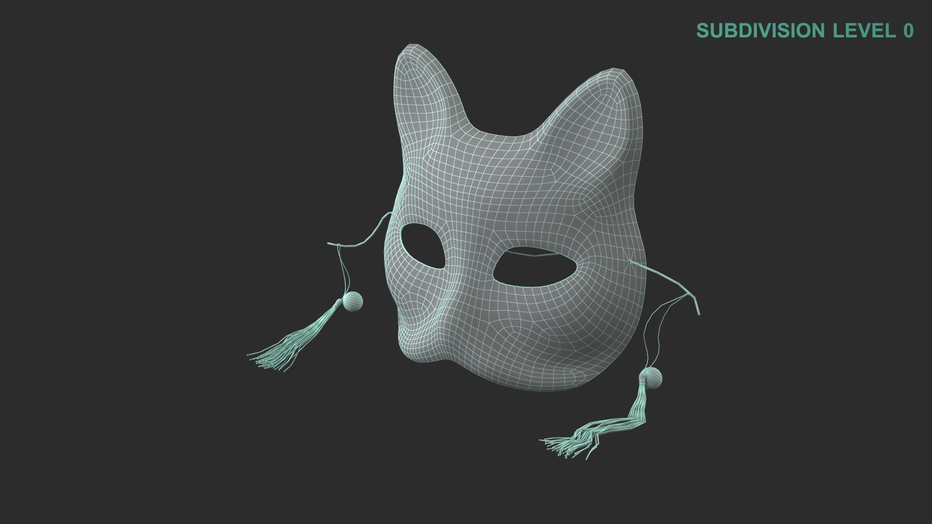 Japanese Mask 3D Model - TurboSquid 1971801