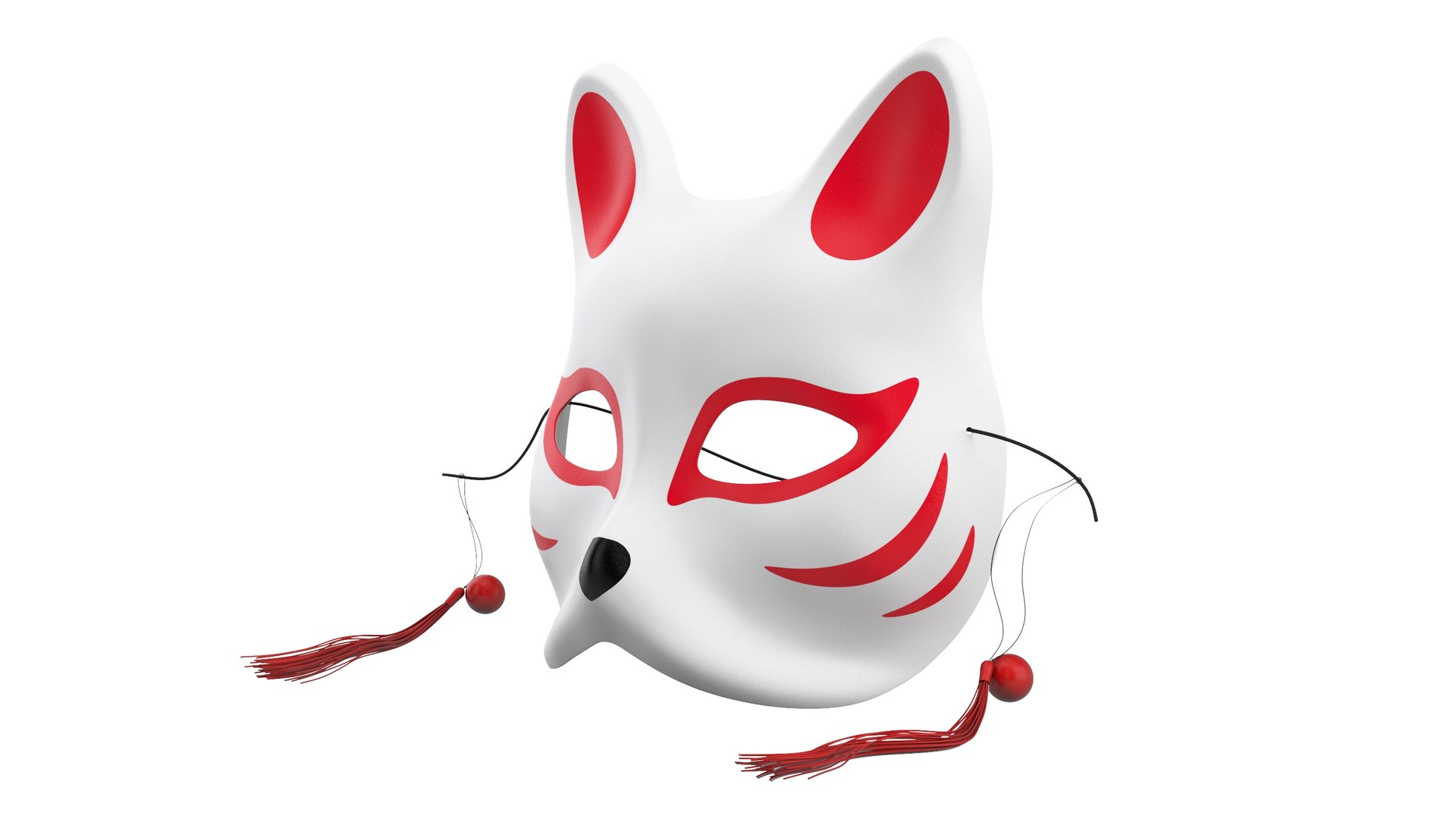 Japanese Mask 3D Model - TurboSquid 1971801
