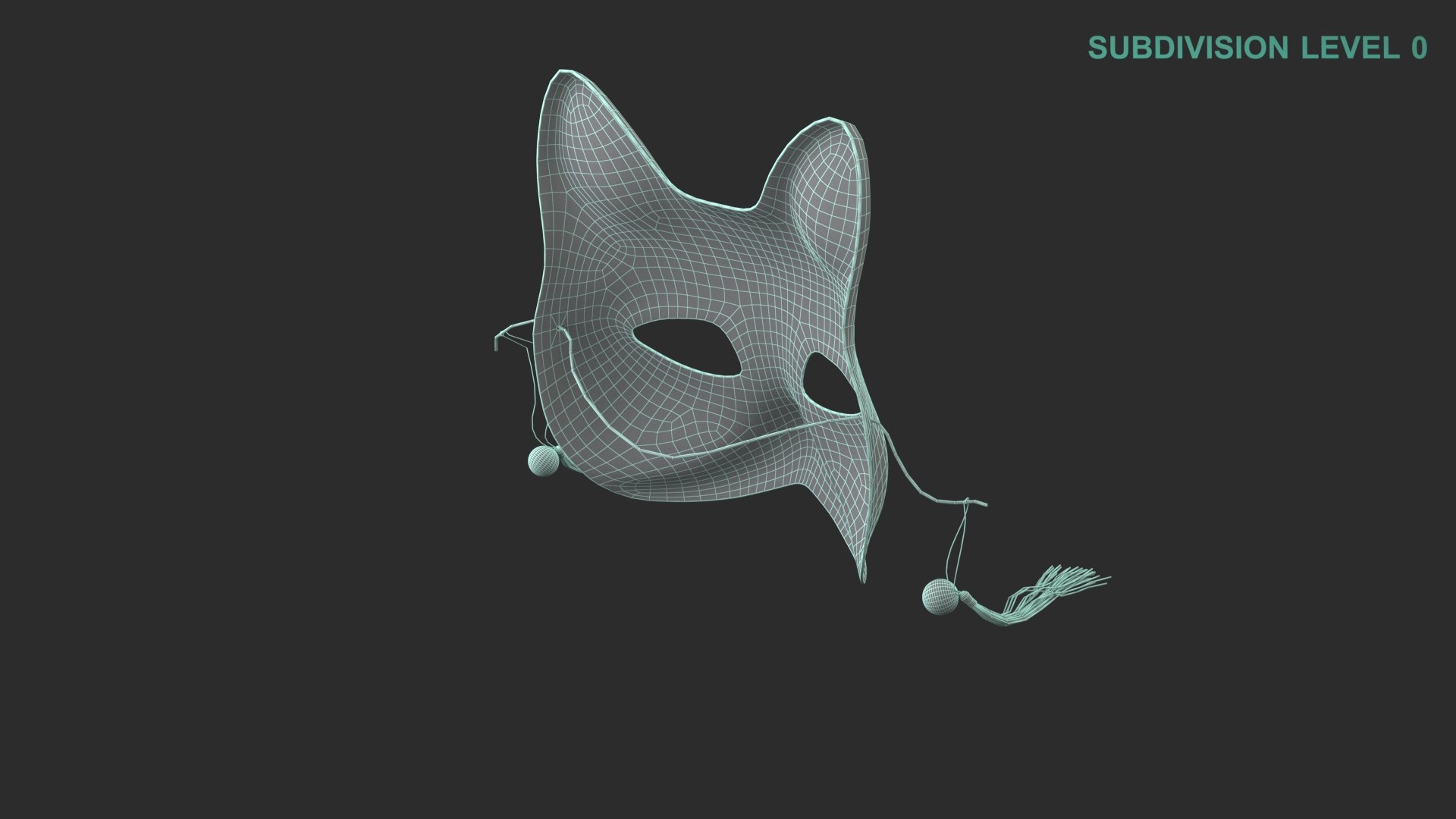 Japanese Mask 3D Model - TurboSquid 1971801