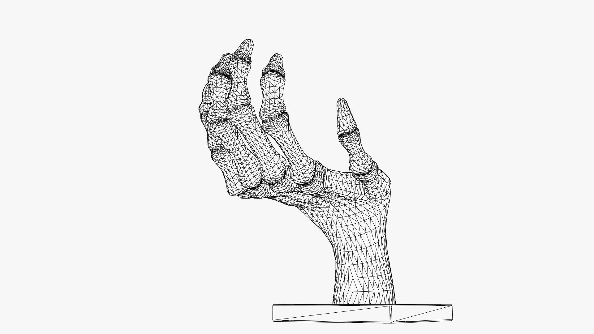 Human Hand Skeleton 3D Model - TurboSquid 2296606