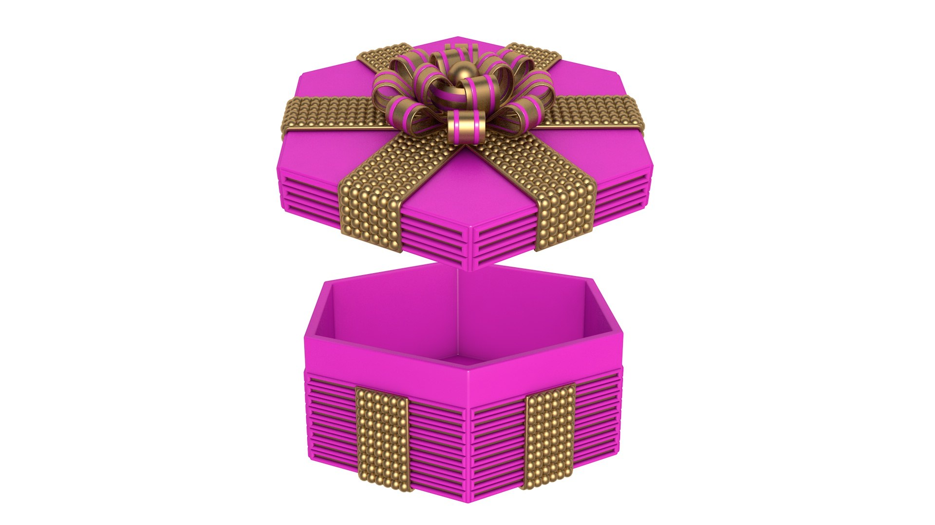 3D Gift Box Model - TurboSquid 2005713