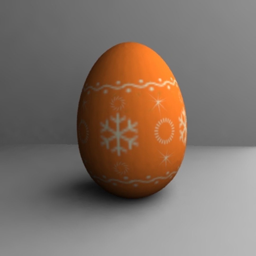 Easter Egg 3d Model
