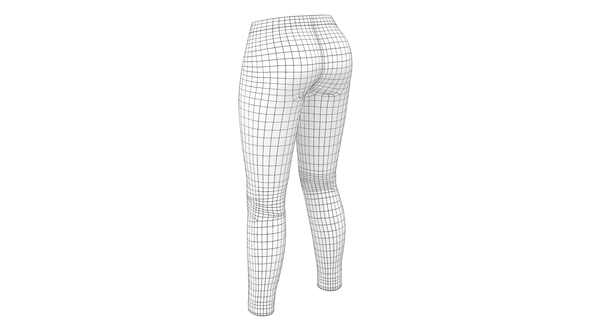 Skinny Denim Jeans Pants 3D Model - TurboSquid 1984460