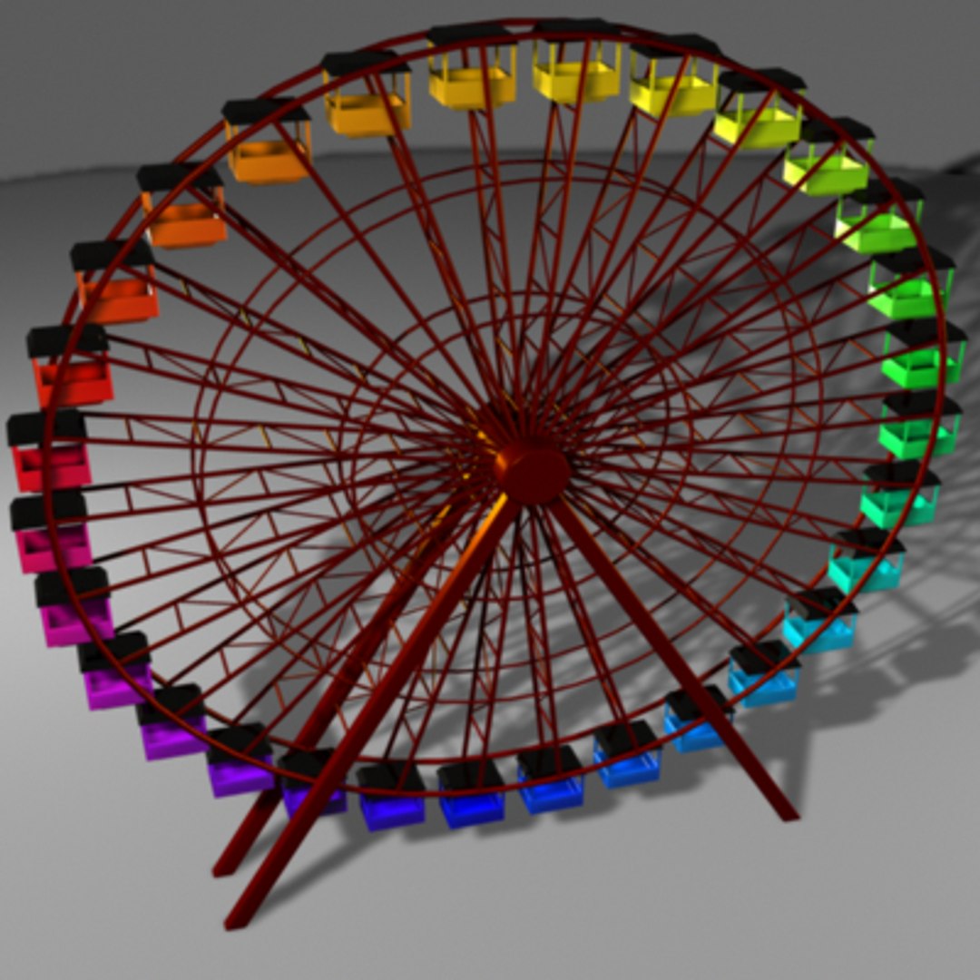 3d Model Ferris Wheel