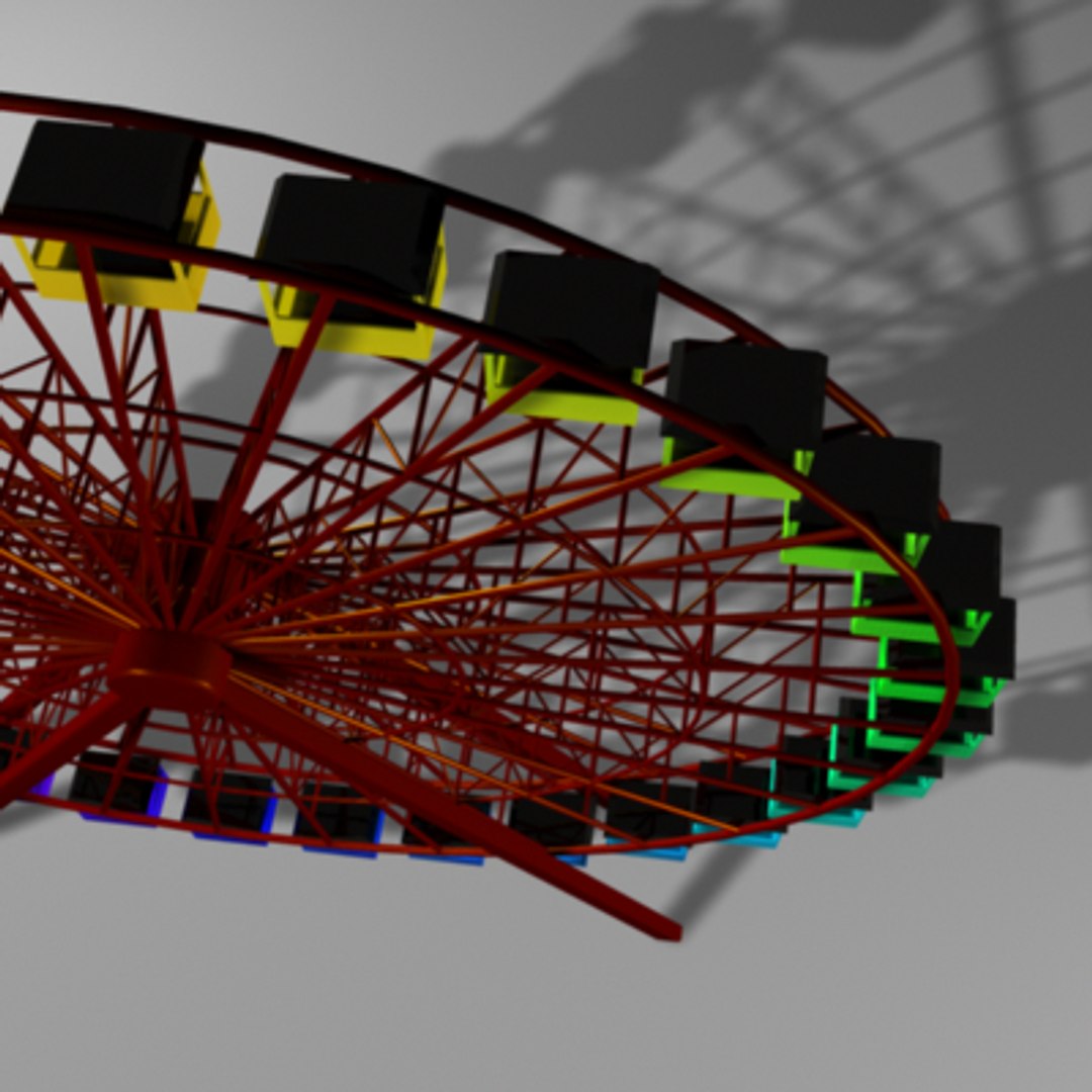 3d Model Ferris Wheel