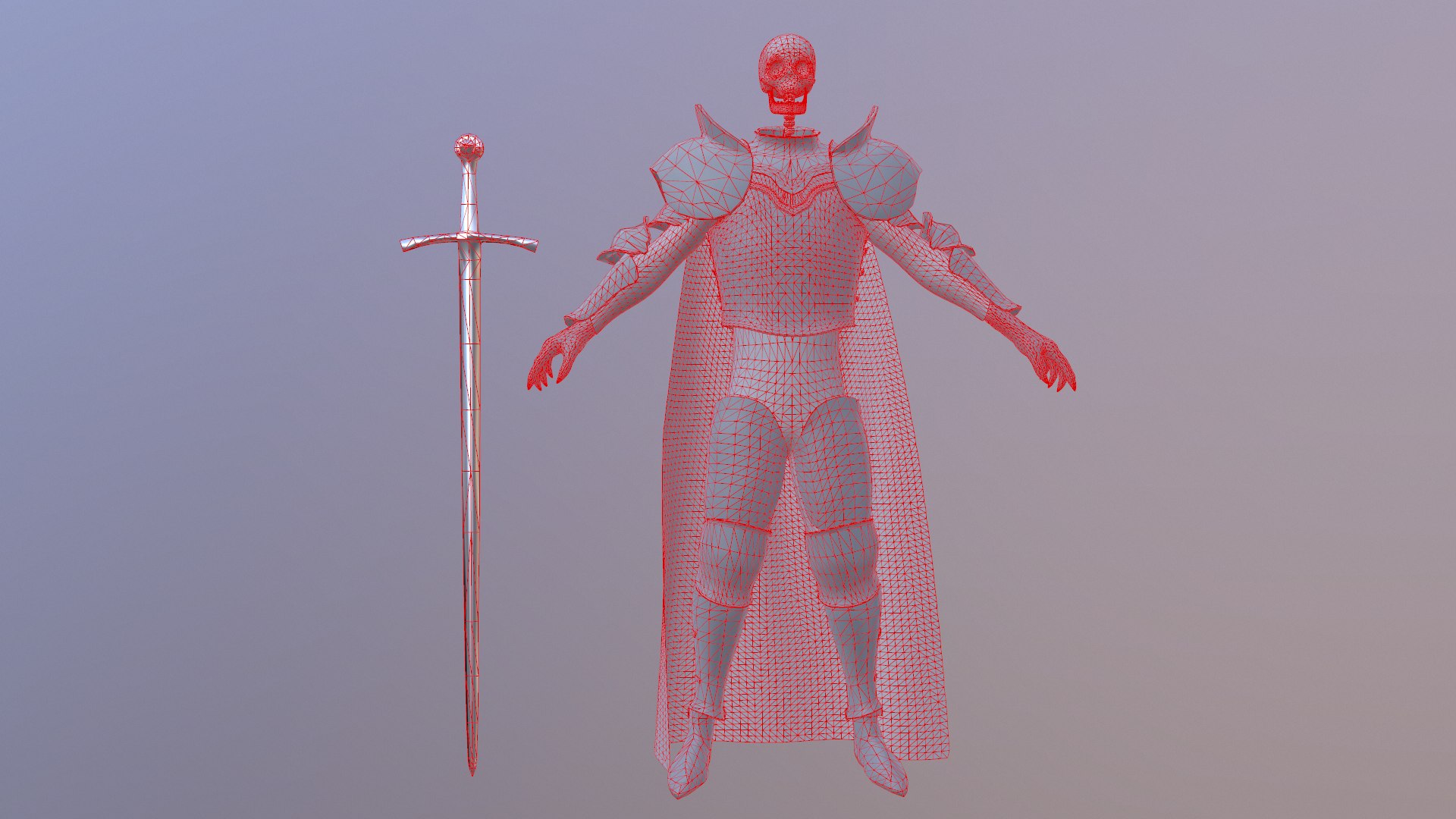 Fire Skeleton 3D Model - TurboSquid 1869662