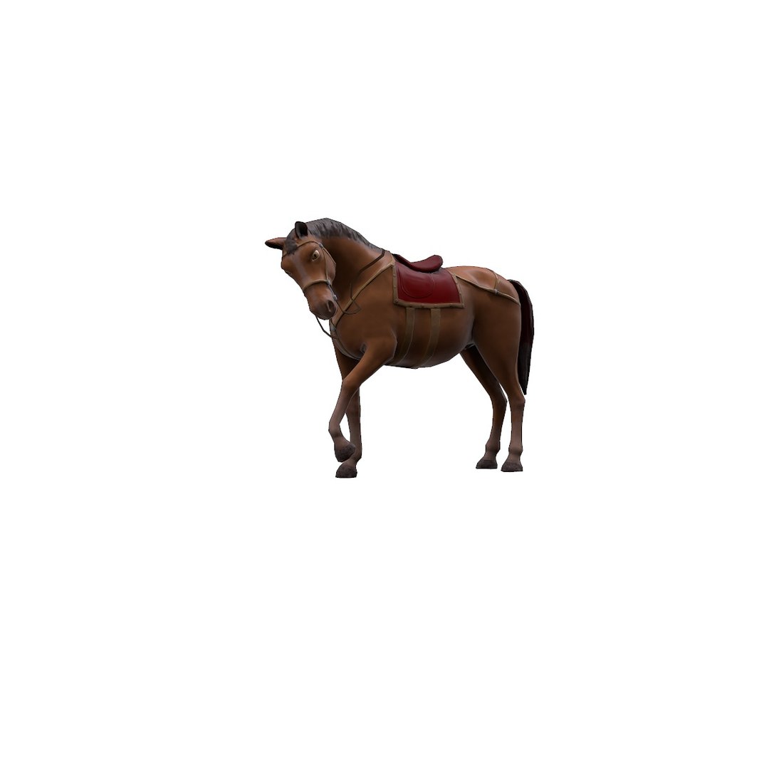 Horse Saddle Animations 3D Model - TurboSquid 1206653