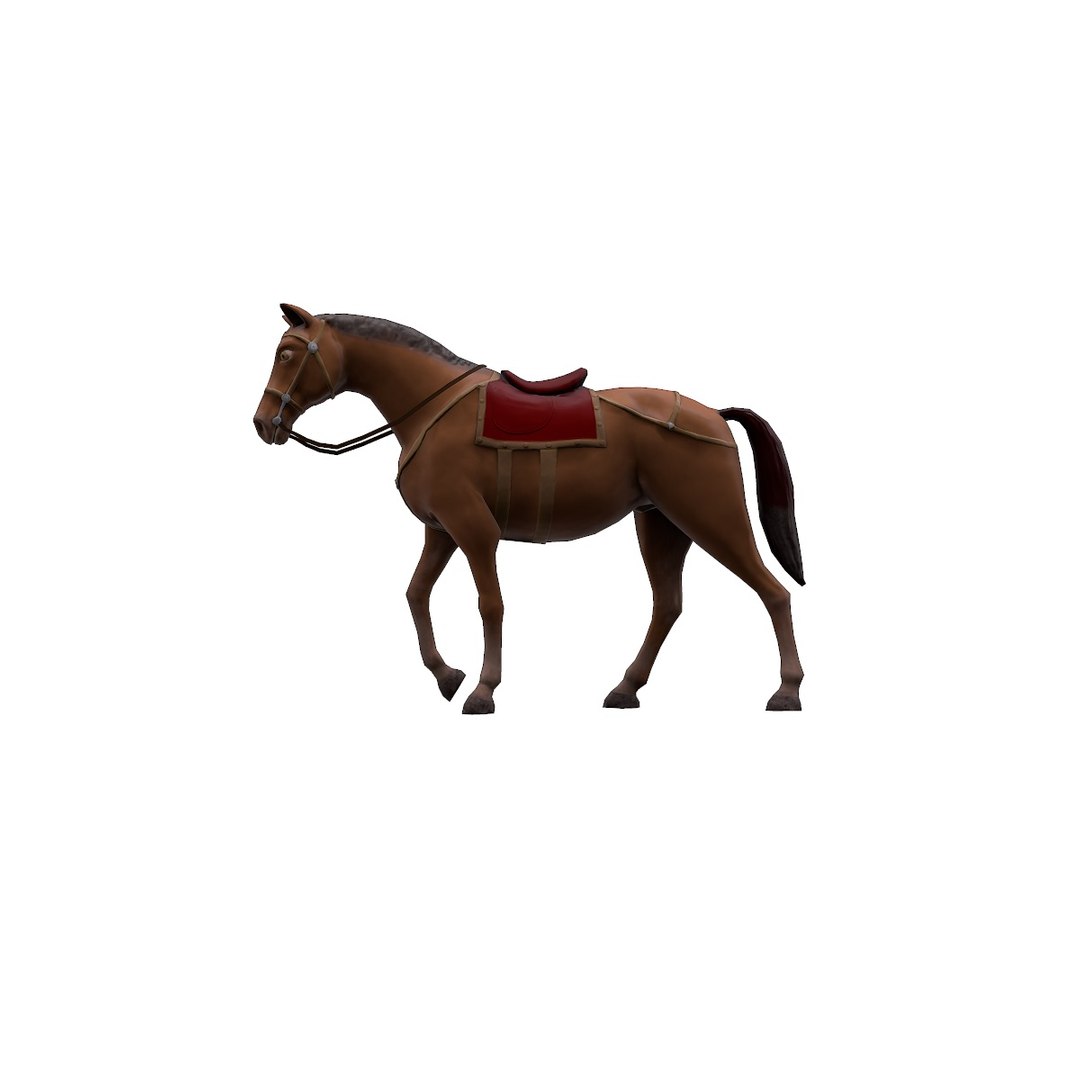 Horse Saddle Animations 3D Model - TurboSquid 1206653