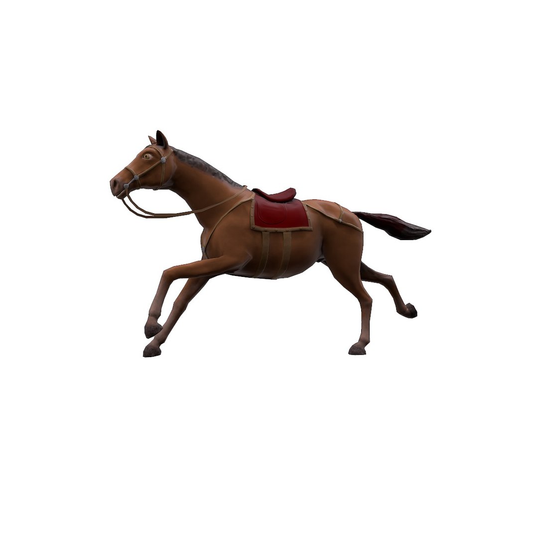 Horse Saddle Animations 3D Model - TurboSquid 1206653