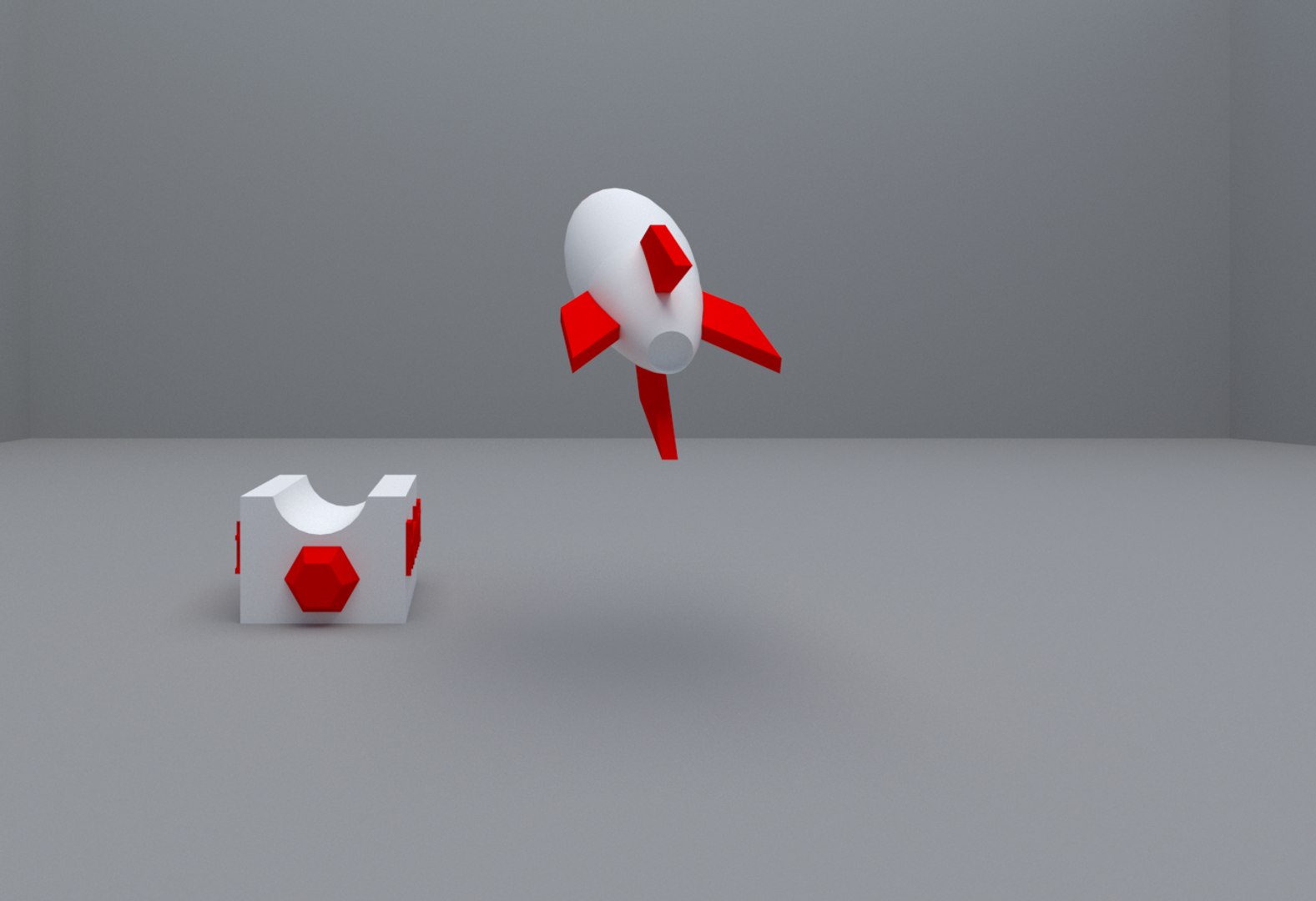 Rocket print 3D model - TurboSquid 1675142