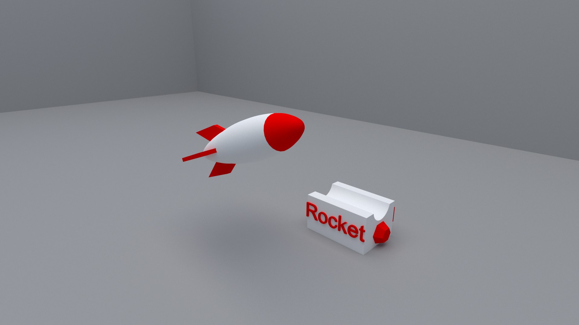 Rocket print 3D model - TurboSquid 1675142