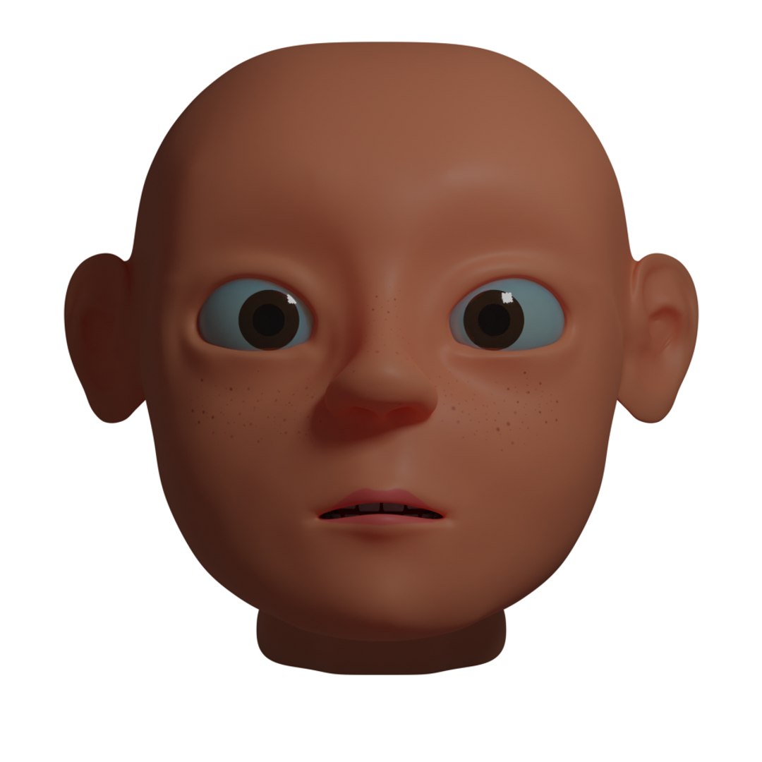 Head Stylized Character 3D Model - TurboSquid 1470100