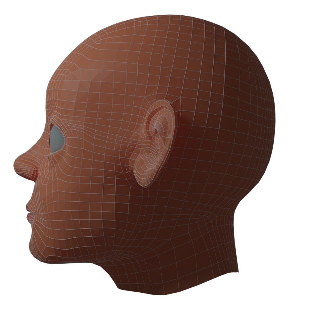 Head Stylized Character 3D Model - TurboSquid 1470100
