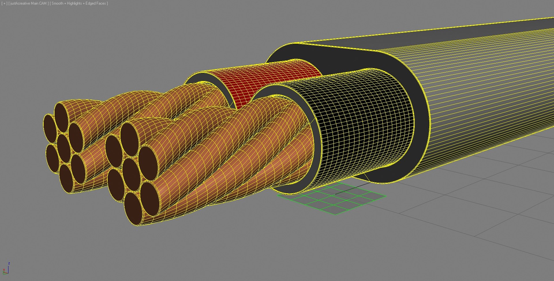 3d electrical cables twin sheathed